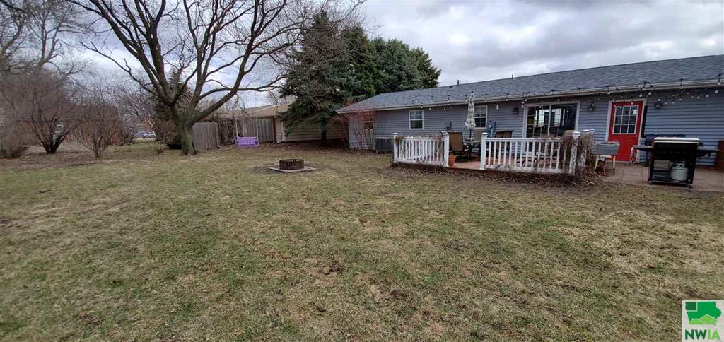 200 e ash back yard view | Rasmus Realty